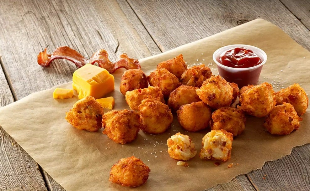 Potato Cheddar Bacon Tots (10 count) | Bigg Belly